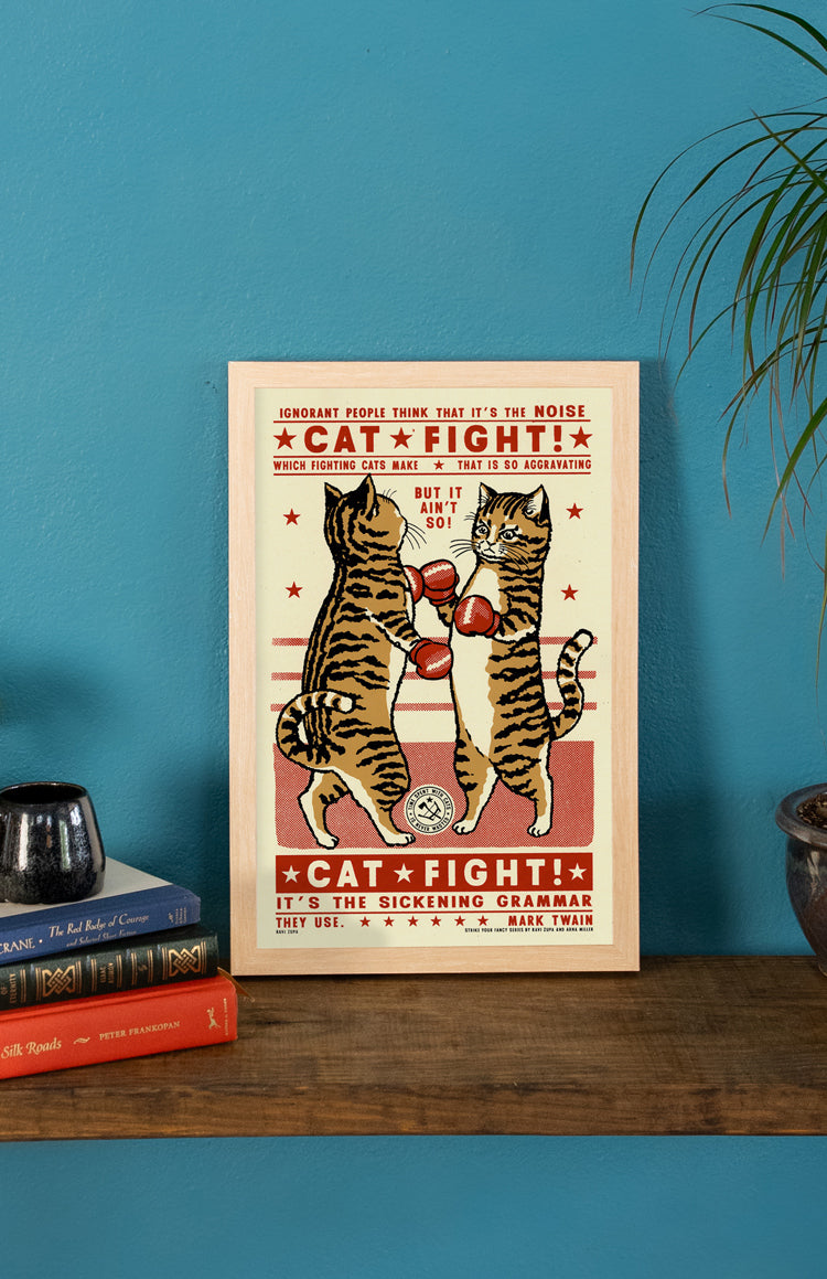 Sickening Grammar Print – Ravi Zupa Arts