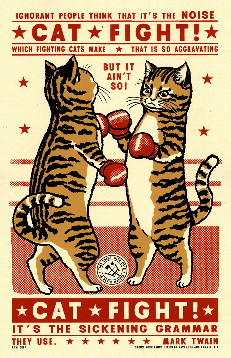 Sickening Grammar Print – Ravi Zupa Arts