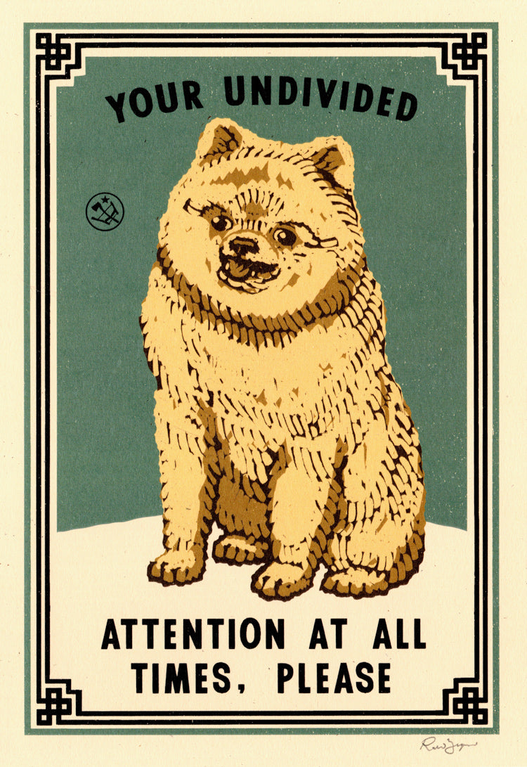 Undivided Attention Print – Ravi Zupa Arts