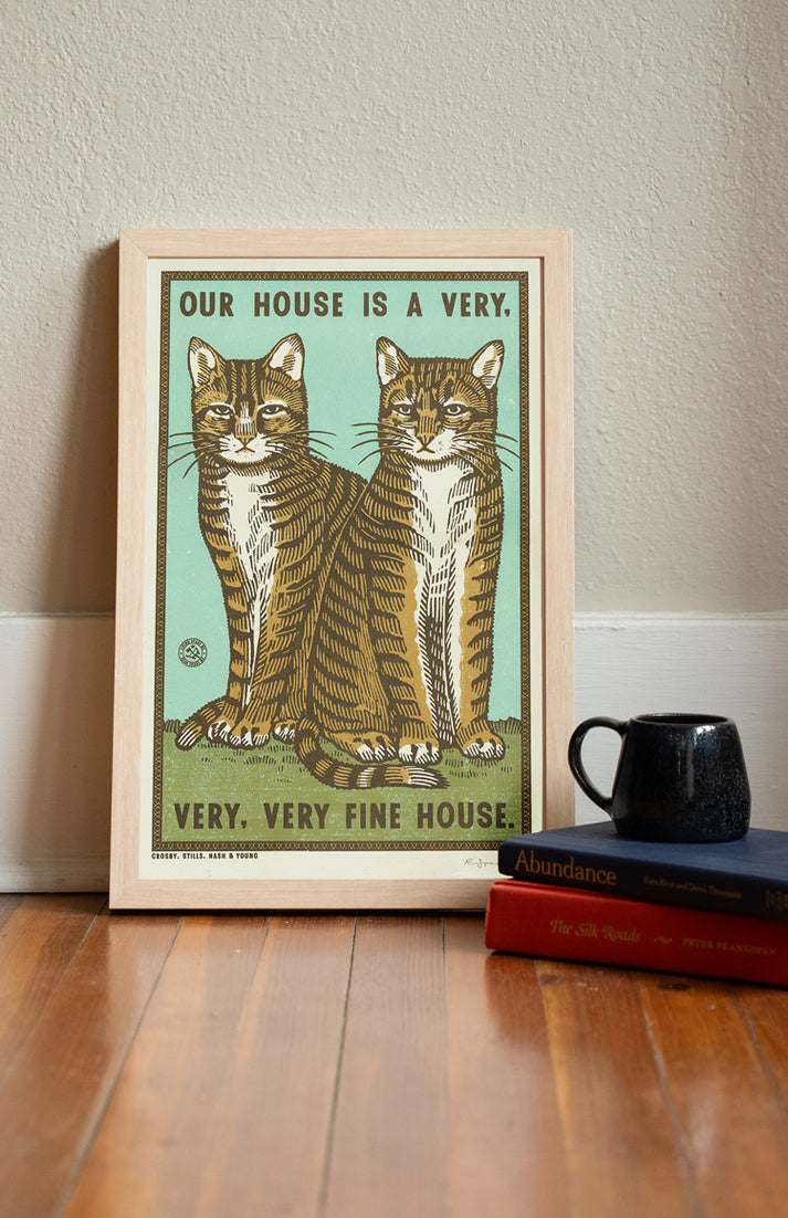 Very Fine House Print – Ravi Zupa Arts